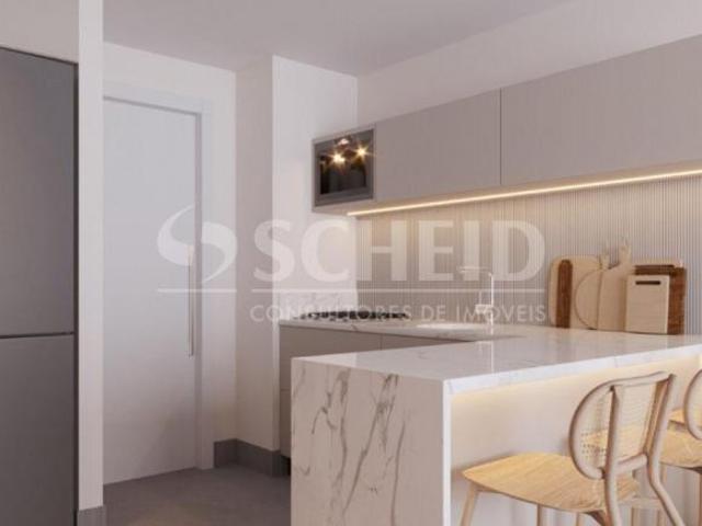 Apartamento á Venda em Perdizes com 41m², 1 quarto sendo 1 suíte, 1 vaga