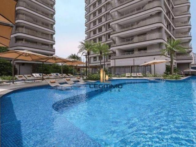 Apartamento á venda em Pinheiros, 44 metros privativos, 1 vaga de garagem, lazer exclusivo