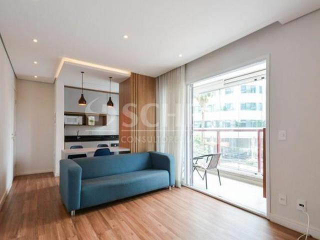 Apartamento á Venda em Pinheiros com 59m², 2 quartos sendo 1 suíte, 2 vagas