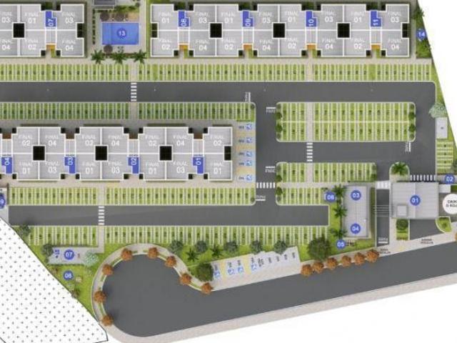 Apartamento à venda em Piracicaba, Santa Terezinha, com 2 quartos, com 42.99 m², Vancouver Residence