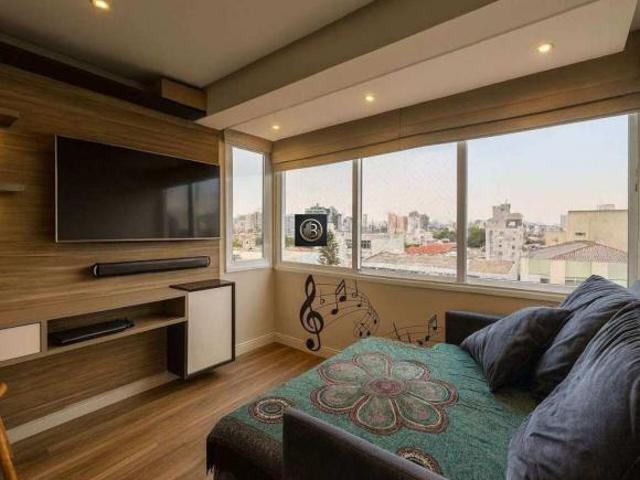 Apartamento à venda em Porto Alegre, Cidade Baixa, com 1 quarto, 45m²