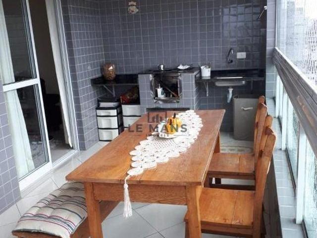 Apartamento à venda em Praia Grande, Vila Assunção, com 3 suítes, com 114 m², Ed Trieste