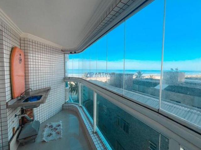Apartamento à Venda em Praia Grande com 02 dormitórios, 01 suíte, vista mar