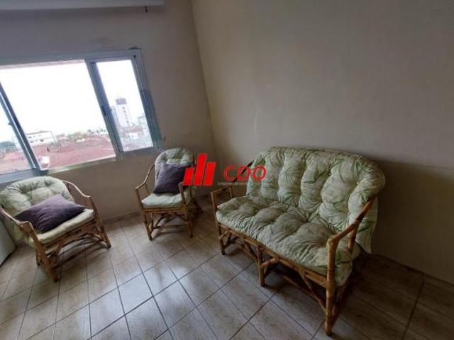 Apartamento à venda em Praia Grande SP, bairro Jardim Imperador: 2 quartos, 2 salas, 1 vaga de garag