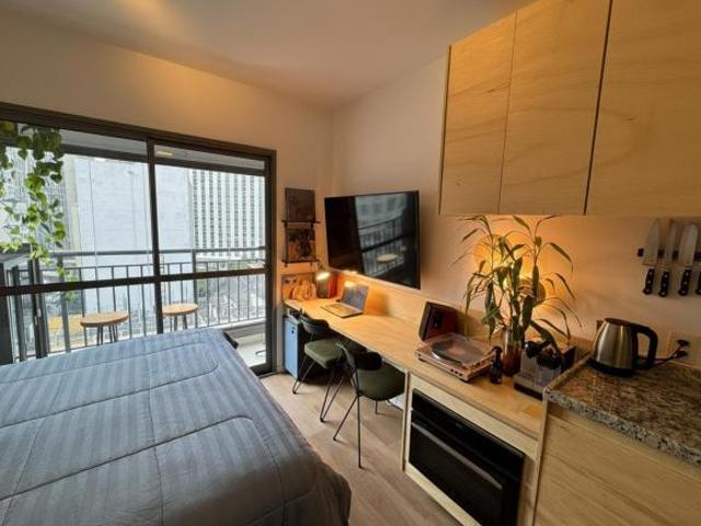 Apartamento à venda em República com 22 m², 1 quarto, 0 vagas