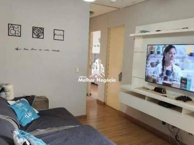 Apartamento à venda em Sumaré, Jardim Recanto dos Sonhos, com 2 quartos, com 48 m²