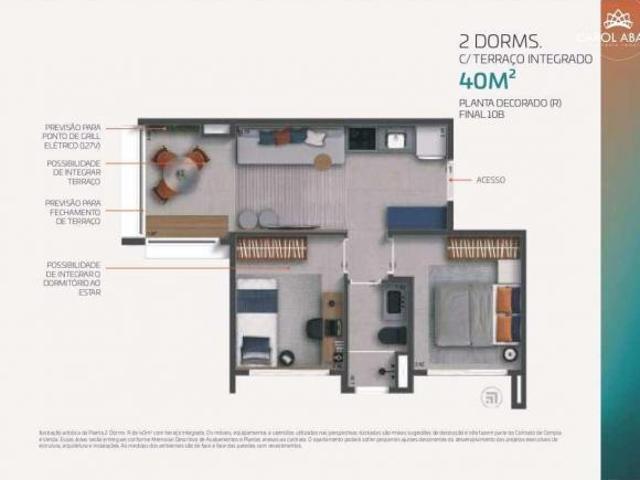 Apartamento à venda em São Paulo, Vila Mariana, com 2 quartos, 40,6m²
