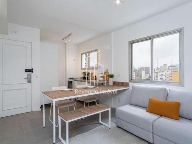 Apartamento à venda em São Paulo SP, Consolação: 1 quarto, 1 banheiro, 32m². Venha conferir!