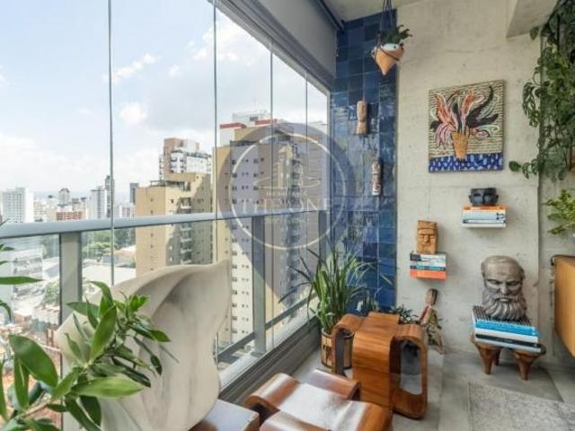 Apartamento à venda em São Paulo SP, Consolação: 1 quarto, 2 salas, 1 banheiro, 1 vaga de garagem, 4