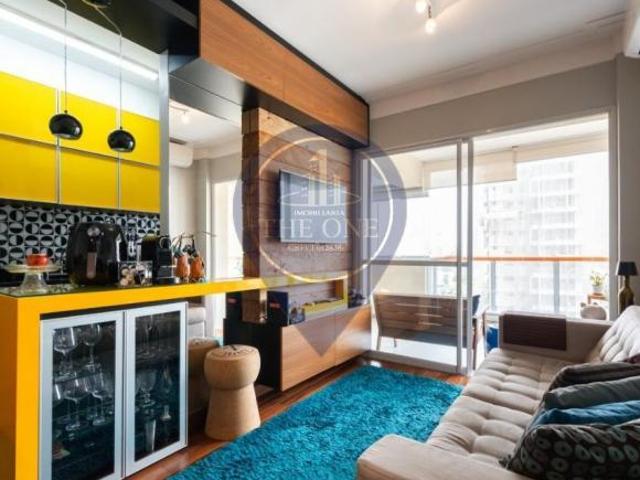 Apartamento à venda em São Paulo SP, Jardim Vila Mariana: 1 quarto, 2 salas, 1 banheiro, 1 vaga, 47