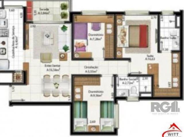 Apartamento à venda em Santa Maria Goretti