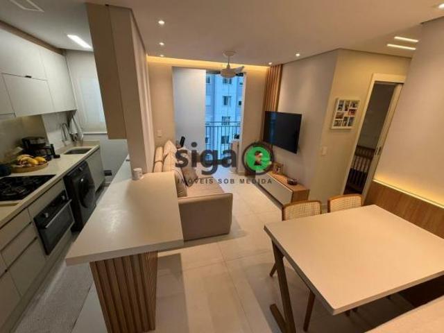 Apartamento a venda em Santo Amaro, com 42 m2, 2 quartos e 1 vaga de garagem!