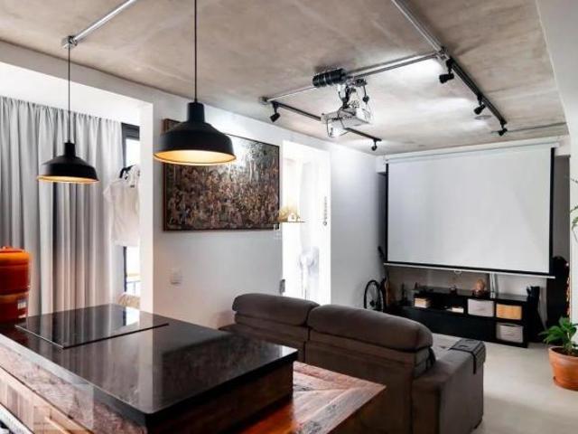 Apartamento à venda em Santo Amaro com 60m², 1 quarto e 1 vaga