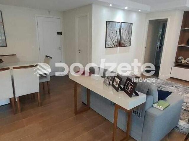 Apartamento à venda em santo André 3 quartos, com 2 Suítes, 2 Vagas Estuda permuta na Vila Caiçar
