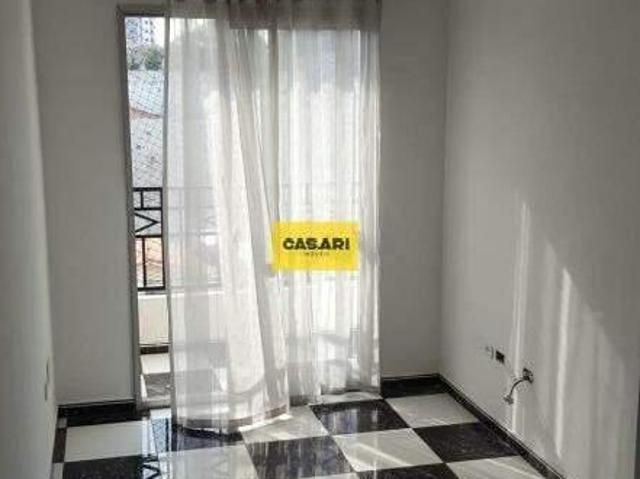 Apartamento à venda em Santo André – 54m², 2 dormitórios 1 suíte, varanda e 1 vaga