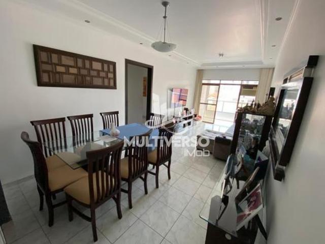 Apartamento à venda em Santos Campo Grande, 117 m², 2 dorms 1 suíte, frente, 1 vaga