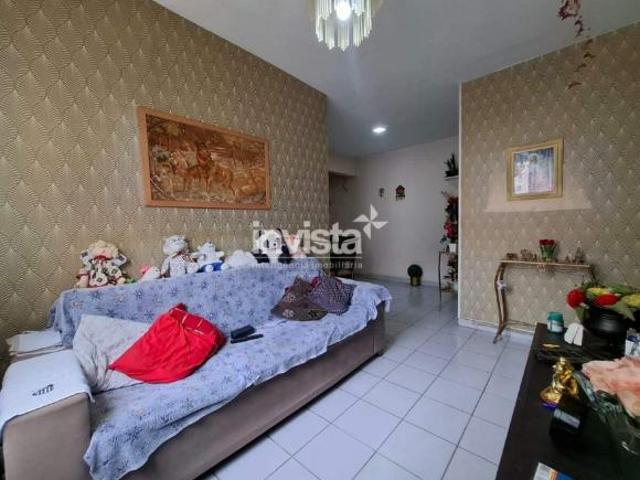 Apartamento à venda em Santos com 2 dormitórios e vaga de garagem