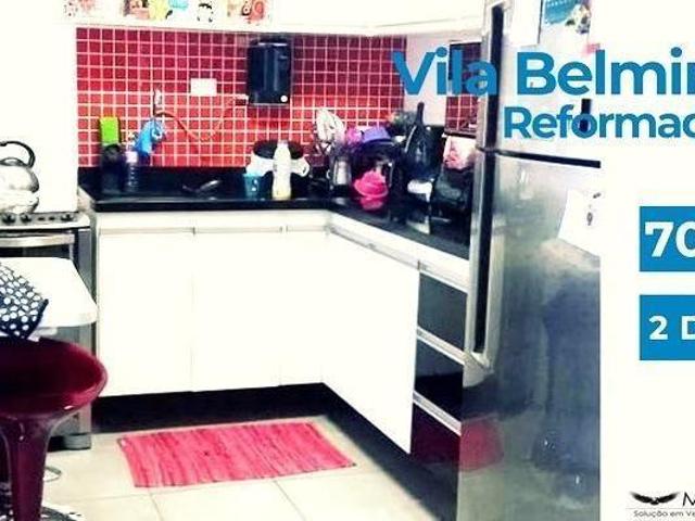 Apartamento à Venda em Santos SP: 2 Quartos, 2 Salas, 2 Banheiros Vila Belmiro 1 Vaga de Garagem