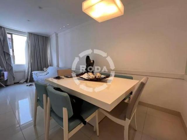 Apartamento à venda em Santos SP, no Boqueirão: 3 quartos, 3 suítes, 2 salas, 5 banheiros, 1 vaga e