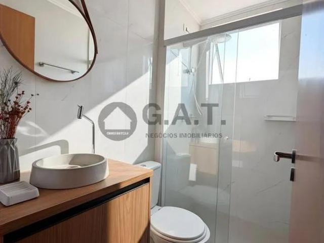 Apartamento à venda em Sorocaba SP, Jardim Sao Carlos: 2 quartos, sala, banheiro e garagem 48m². V