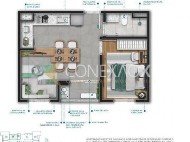 apartamento à venda em Taquaral