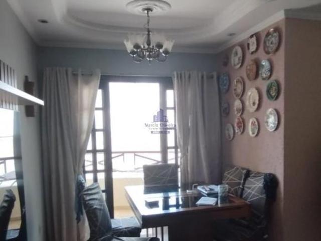 Apartamento à venda em Taubaté SP no Vila das Graças: 2 quartos, 1 suite, sala dois ambientes, 2 ban