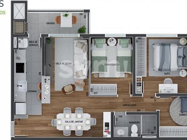 Apartamento à venda em Tingui