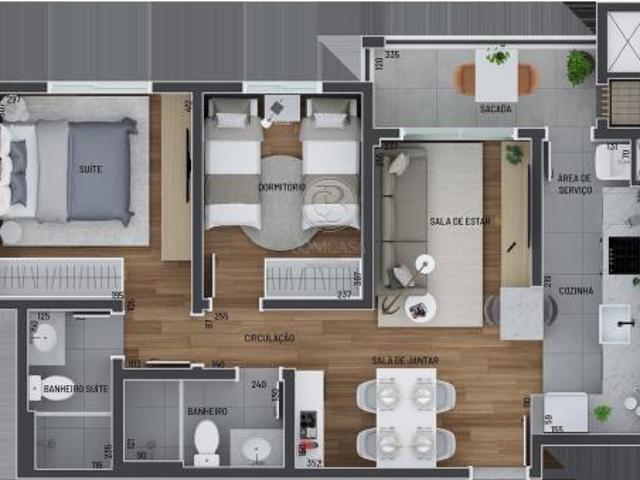 Apartamento à venda em Tingui
