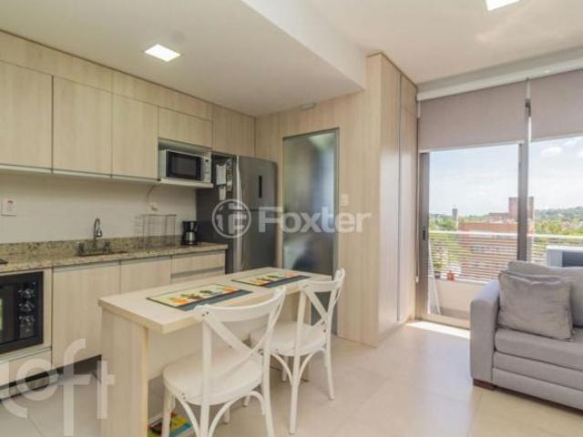Apartamento à venda em Tristeza com 37 m², 1 quarto, 1 vaga