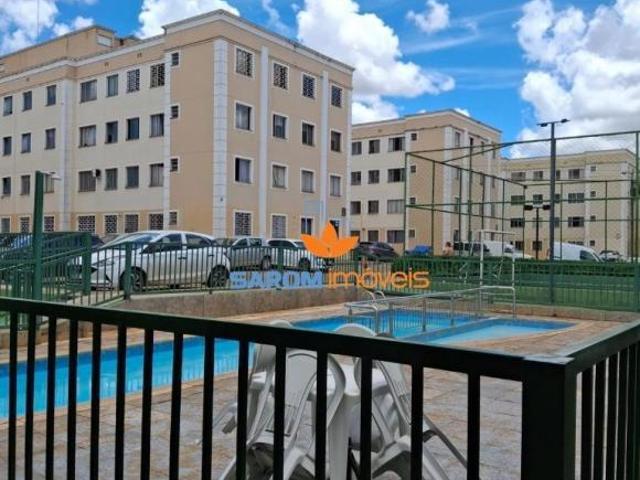 Apartamento à venda em Valparaíso de Goiás GO, no Parque Esplanada III Condomínio Bello Cielo, atrás