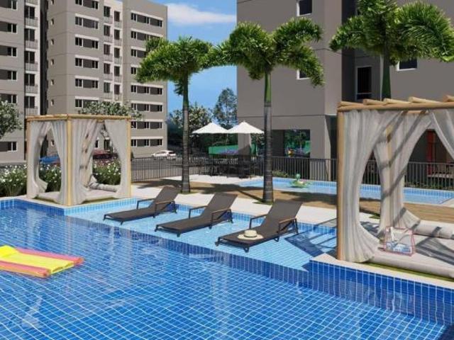 Apartamento à venda em Vargem Grande Paulista SP, Bairro das Lajes: 2 quartos, 1 banheiro, 1 vaga, 4