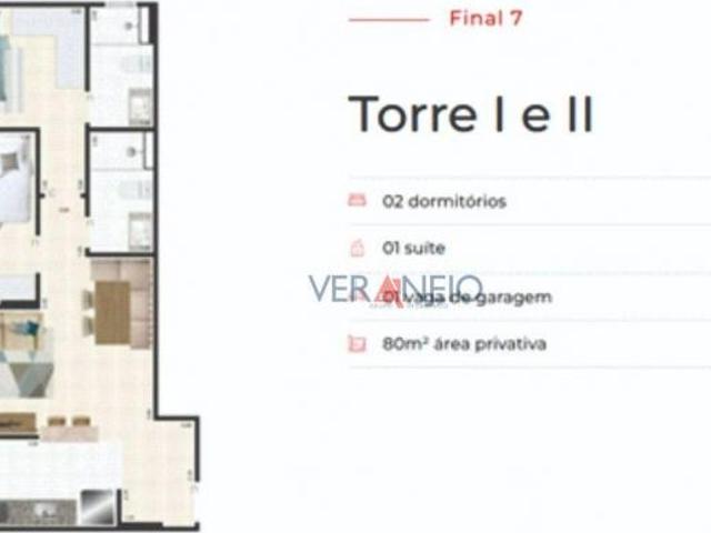Apartamento à Venda em Vila Assunção, Praia Grande SP