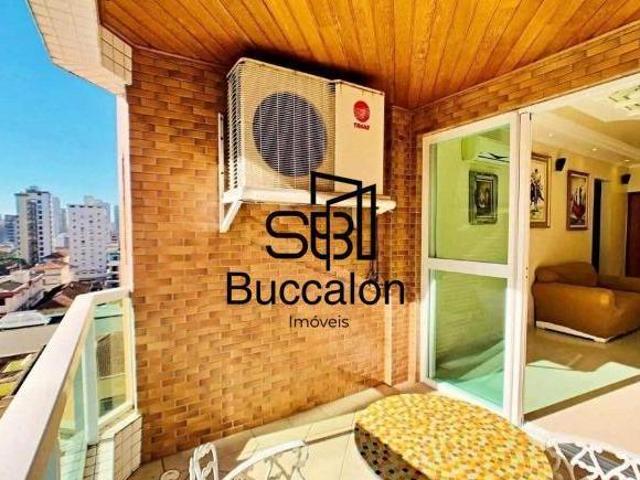 Apartamento à Venda — Embaré, Santos/SP | 115 m² • 2 Dormitórios • 1 Suíte • Dependência • 2 Vagas P