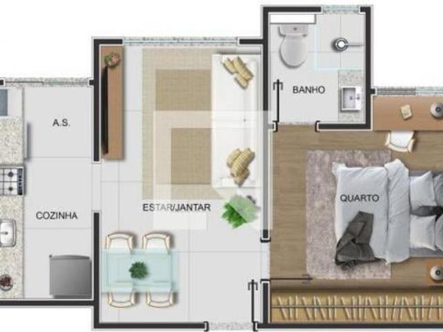 Apartamento à Venda Floresta, 1 Quarto, 36 m² Belo Horizonte