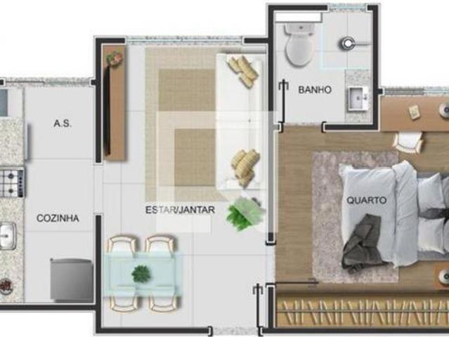 Apartamento à Venda Floresta, 1 Quarto, 36 m² Belo Horizonte