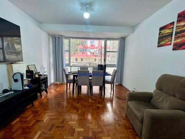 Apartamento à venda frente 2 quartos 1 vaga Aparecida Santos/SP