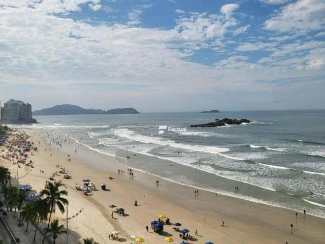 Apartamento á venda Frente total ao mar na praia de Pitangueiras Guarujá SP