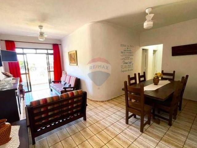 Apartamento a venda Guarujá 3 quartos 2 suítes Ar Armário Embutido Sala 2 ambientes com sacada frent