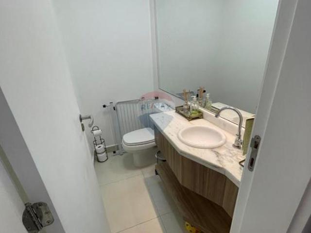 Apartamento a venda Guarujá Garden 2 suítes armário embutido ar condicionado Lavabo Cozinha American