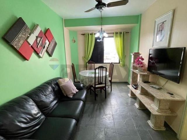 Apartamento a venda Guarujá/SP 1 Dormitório Andar Alto Cozinha Sala Ampla Piscina Sauna Jogos Portar