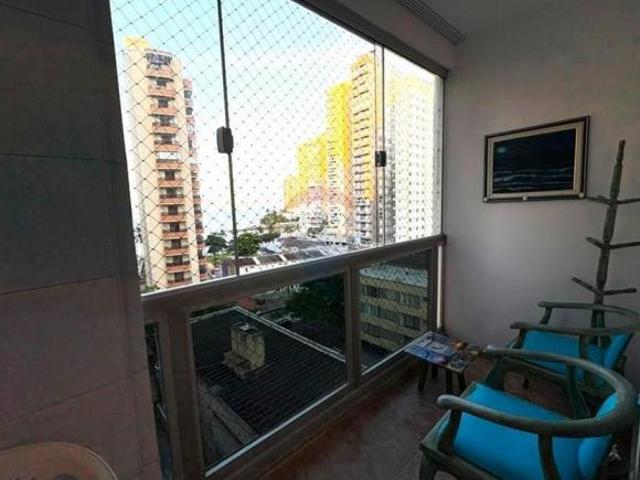 Apartamento a venda Guarujá/SP 3 Quartos 2 suítes Sala 2 Ambientes com vista mar Cozinha Isolada G