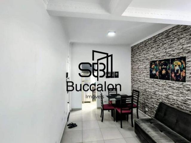 Apartamento à Venda — Gonzaga, Santos | 50 m² • 1 Dormitório • Porteira Fechada • Vaga Moto