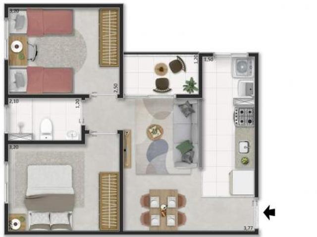 Apartamento à venda Gran VIC Lumen em Jundiaí