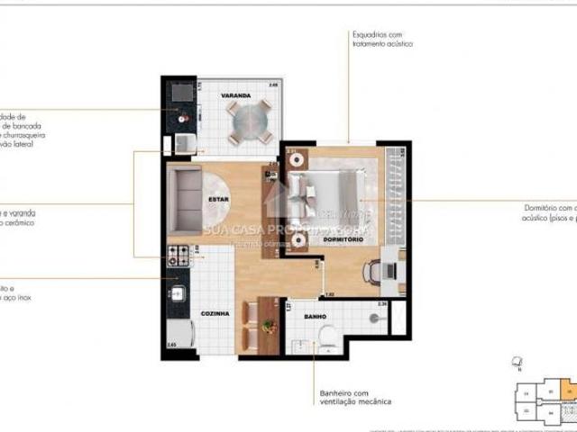 Apartamento a Venda Km 18 Osasco 02 Dormitórios ARBORETTO