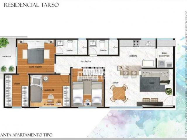 APARTAMENTO Á VENDA LANÇAMENTO, 03 QUARTOS, 02 VAGAS NO BAIRRO CABRAL / CONTAGEM