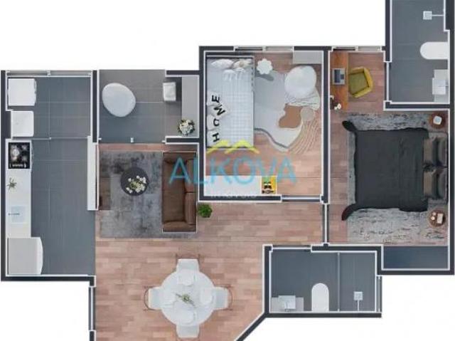 Apartamento à venda, Parque Residencial Flamboyant, São José dos Campos, SP