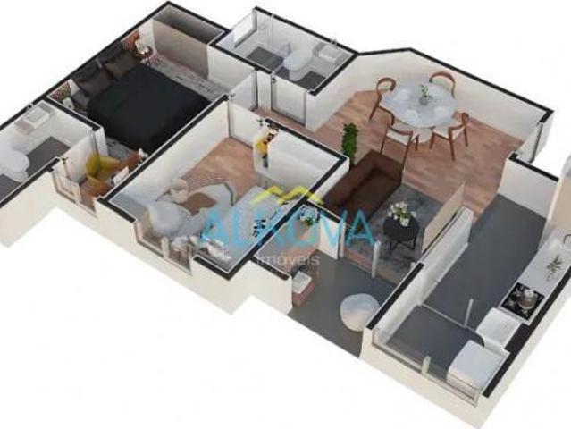 Apartamento à venda, Parque Residencial Flamboyant, São José dos Campos, SP