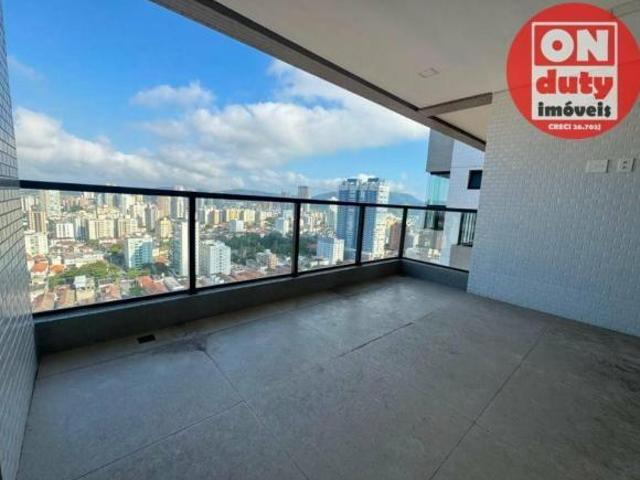 Apartamento com 2 quartos à venda, 82 m² por R$ 990.000 Aparecida Santos/SP