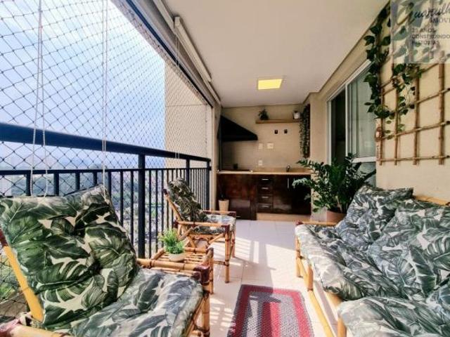 Apartamento á venda Residencial Bosque Ventura, 65m², 2 Quartos, Varanda Gourmet, 1 Vaga