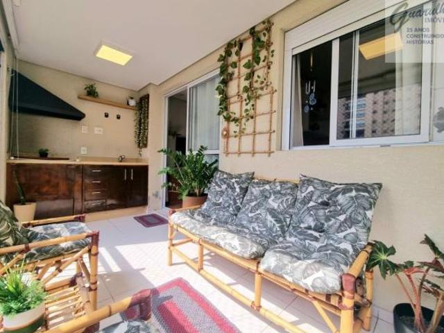 Apartamento á venda Residencial Bosque Ventura, 65m², 2 Quartos, Varanda Gourmet, 1 Vaga